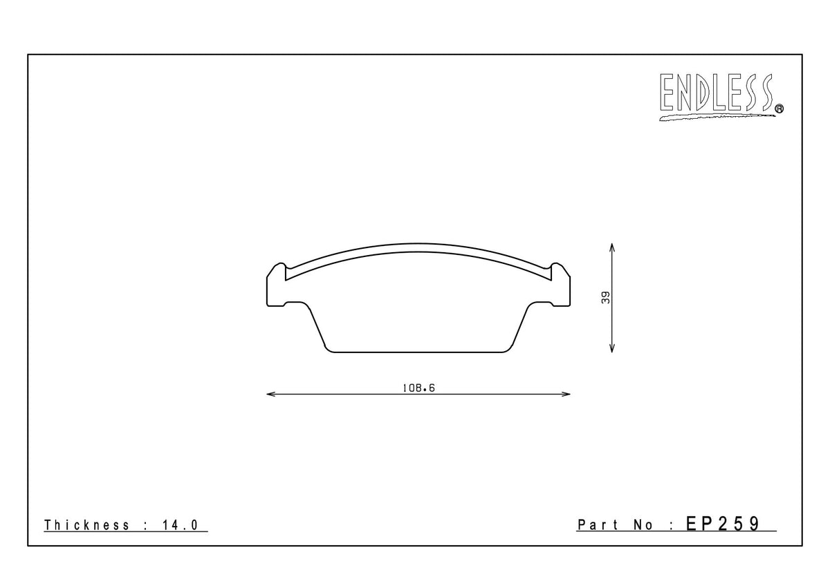 ENDLESS BRAKE PADS FOR RACING, RALLY, TRACKDAY AND SPORT — Racing23 GmbH