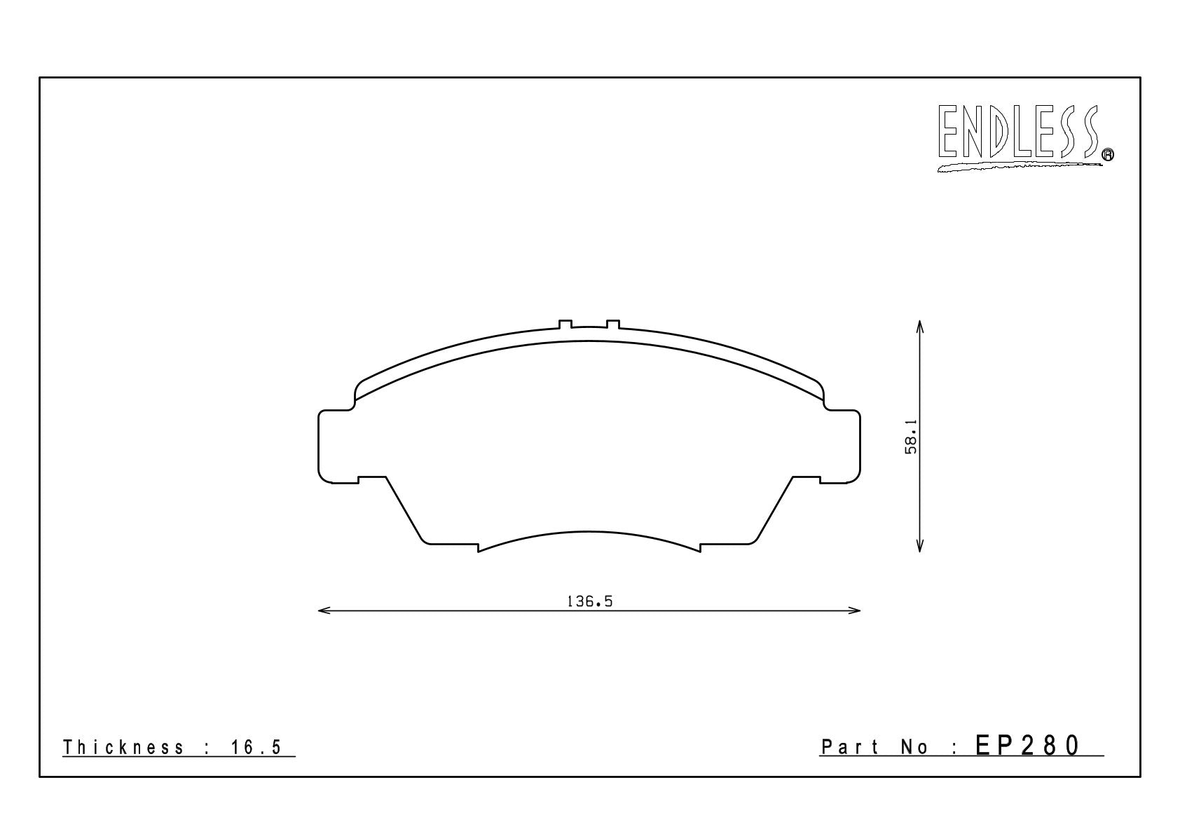 ENDLESS BRAKE PADS FOR RACING, RALLY, TRACKDAY AND SPORT — Racing23 GmbH