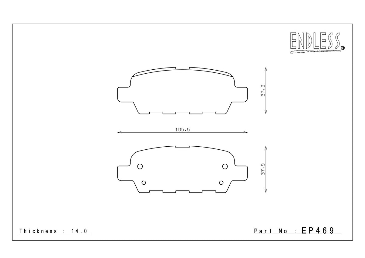 ENDLESS BRAKE PADS FOR RACING, RALLY, TRACKDAY AND SPORT — Racing23 GmbH