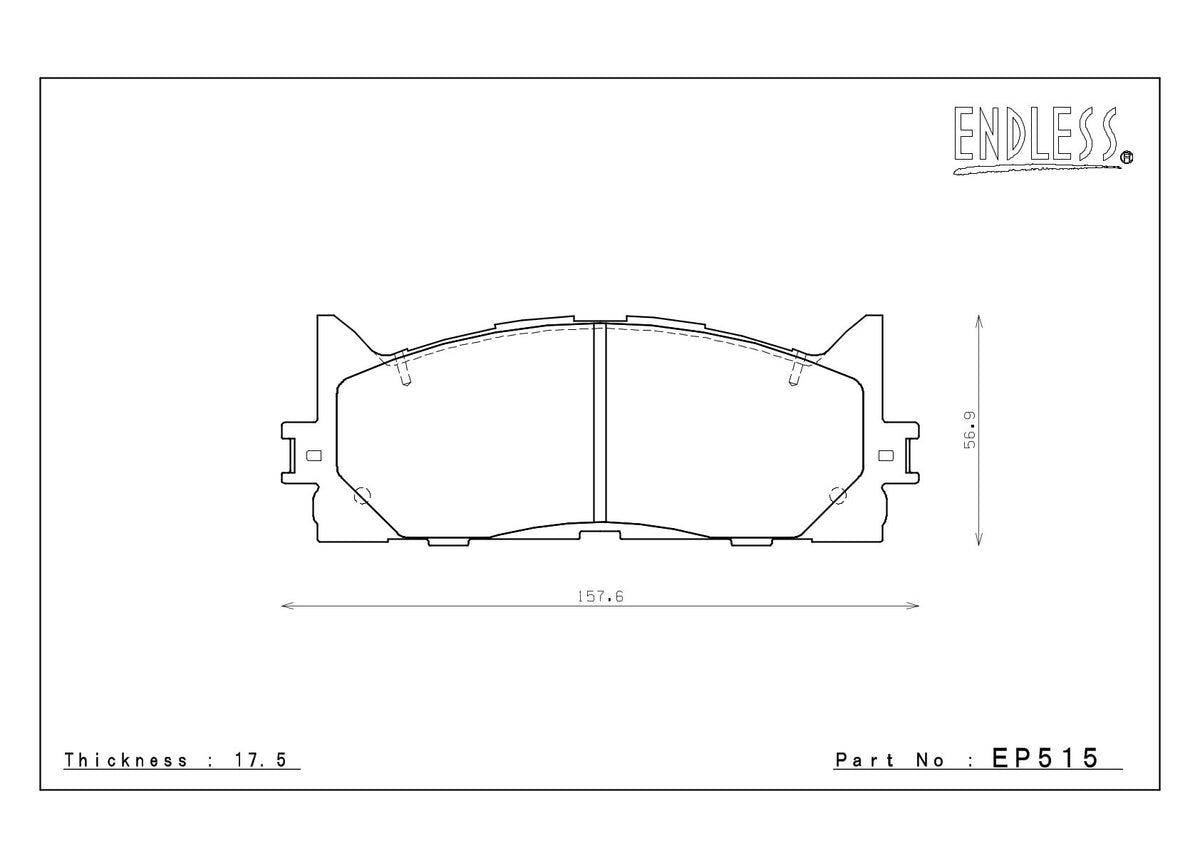 ENDLESS BRAKE PADS FOR RACING, RALLY, TRACKDAY AND SPORT — Racing23 GmbH