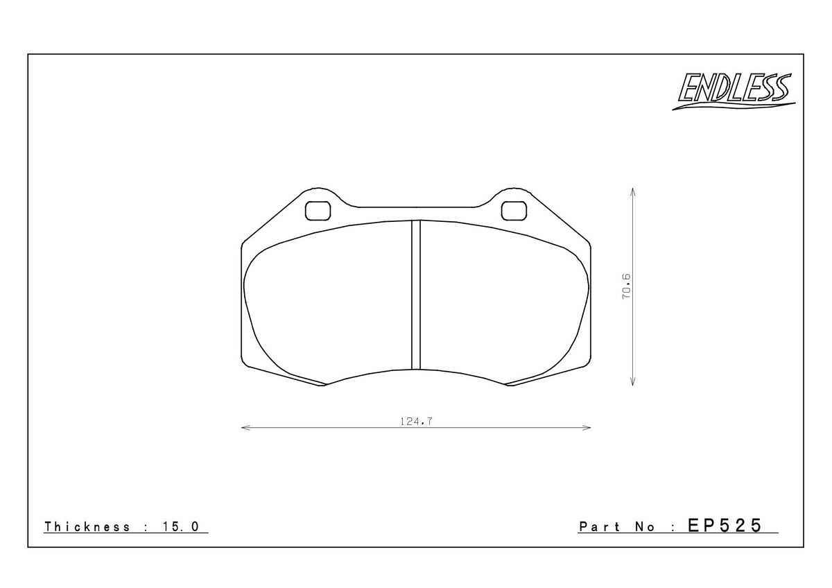 ENDLESS BRAKE PADS FOR RACING, RALLY, TRACKDAY AND SPORT — Racing23 GmbH