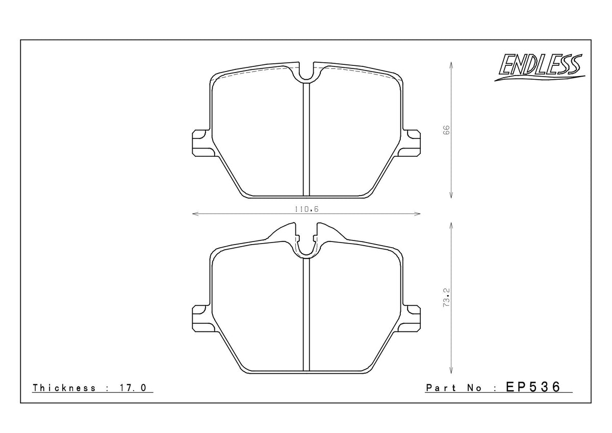 ENDLESS BRAKE PADS FOR RACING, RALLY, TRACKDAY AND SPORT — Racing23 GmbH