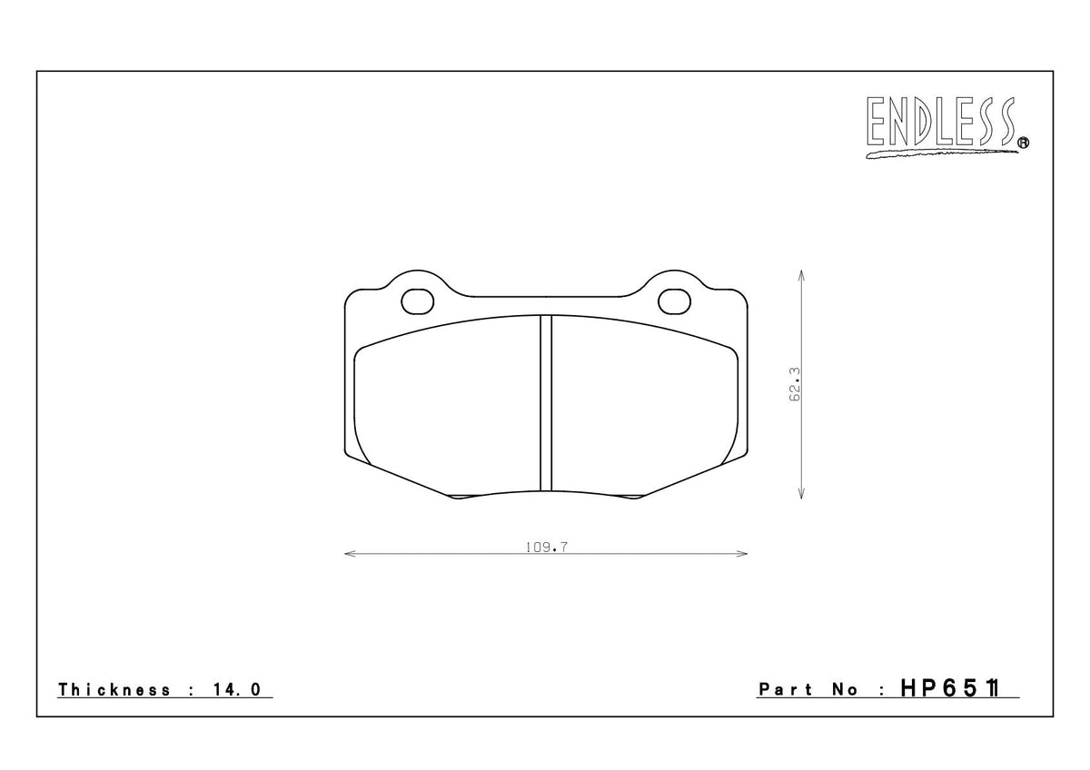 ENDLESS BRAKE PADS FOR RACING, RALLY, TRACKDAY AND SPORT — Racing23 GmbH
