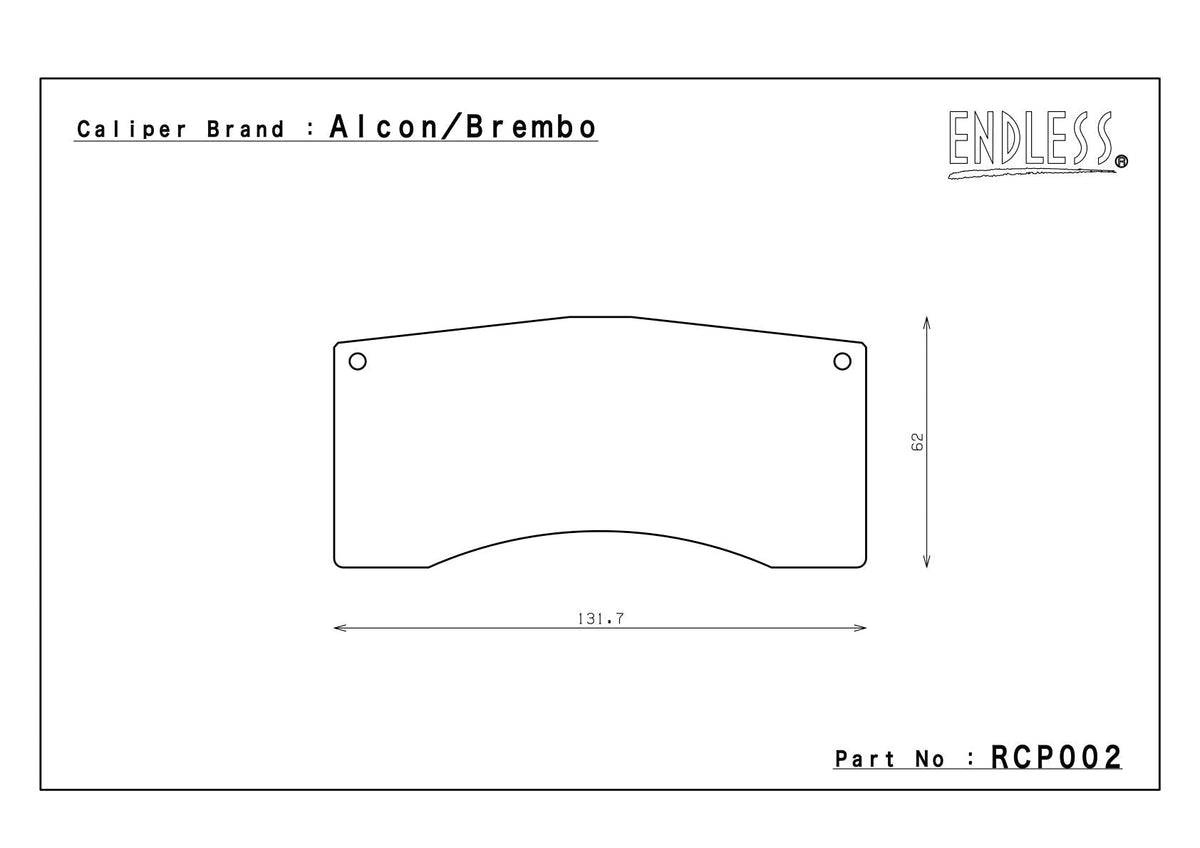 ENDLESS BRAKE PADS FOR RACING, RALLY, TRACKDAY and SPORT — Racing23 GmbH