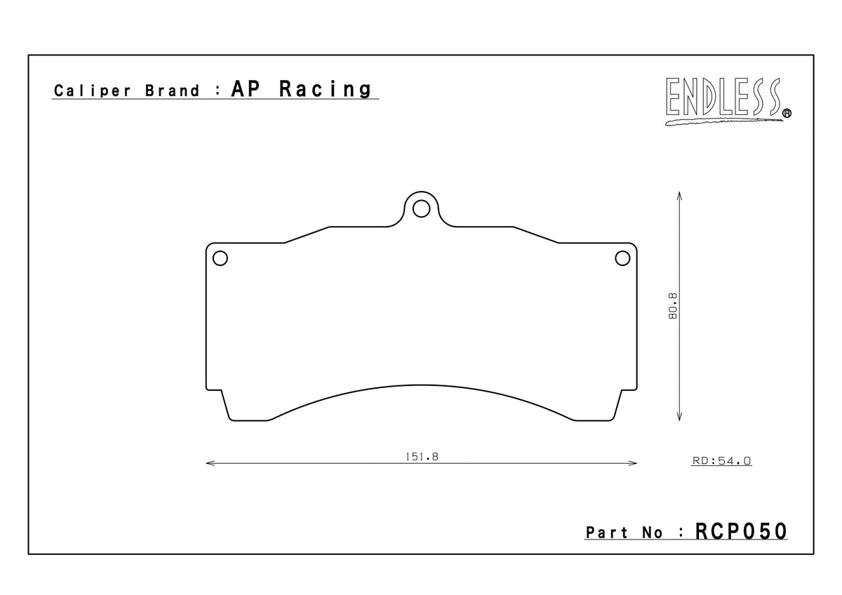 ENDLESS BRAKE PADS FOR RACING, RALLY, TRACKDAY and SPORT — Racing23 GmbH