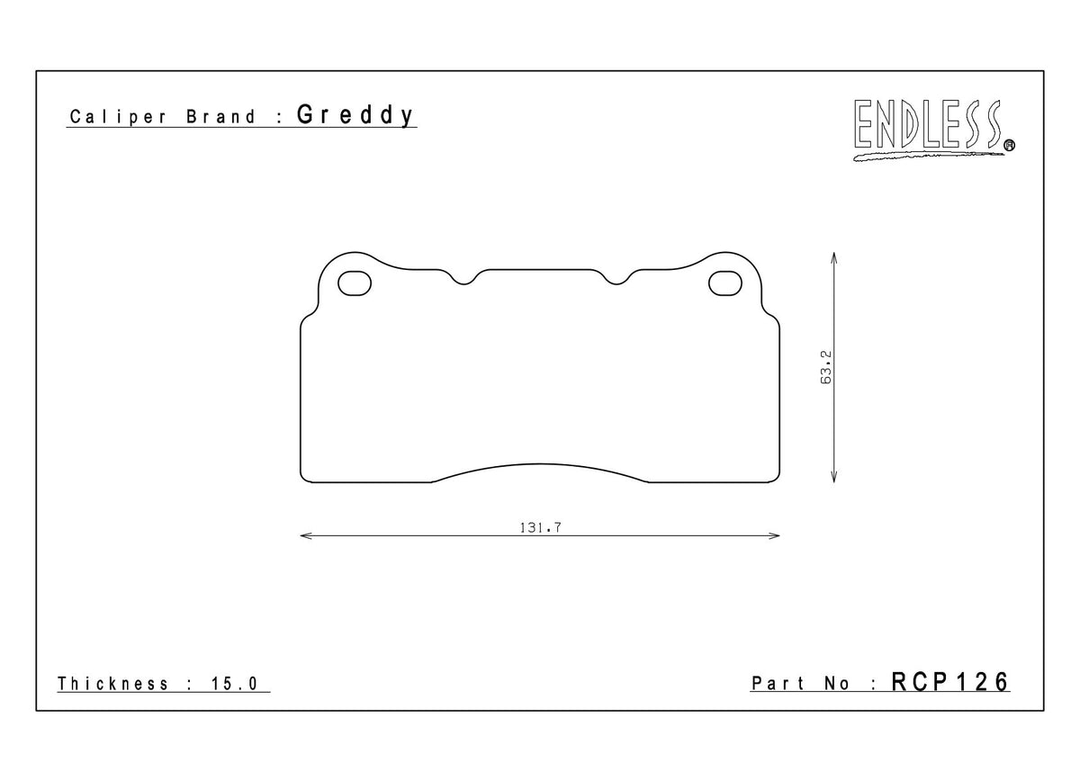 ENDLESS BRAKE PADS FOR RACING, RALLY, TRACKDAY and SPORT — Racing23 GmbH