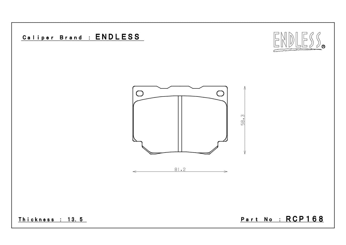 ENDLESS BRAKE PADS FOR RACING, RALLY, TRACKDAY and SPORT — Racing23 GmbH